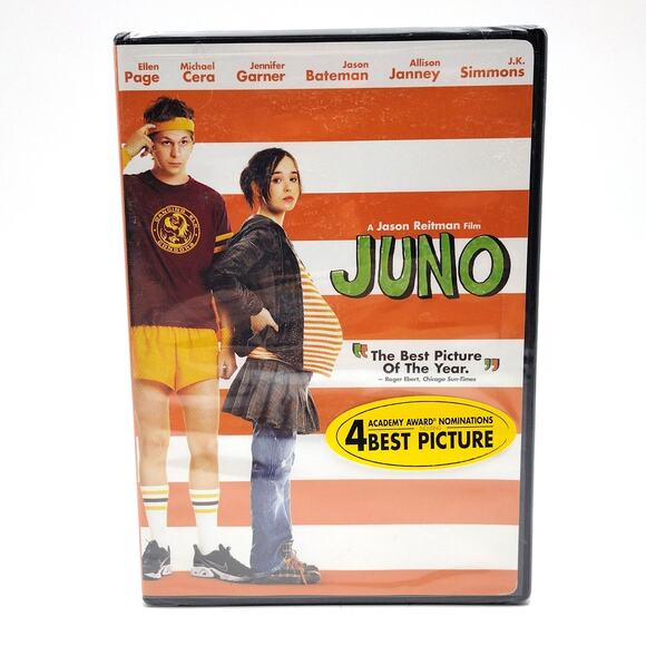 Fox | Media | Juno Movie Brand New Sealed Dvd 207 Michael Cera Elliot ...